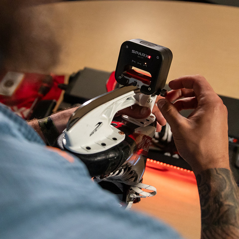 Sparx BEAM™ | Sparx Hockey Blade Edge Accuracy Measurement