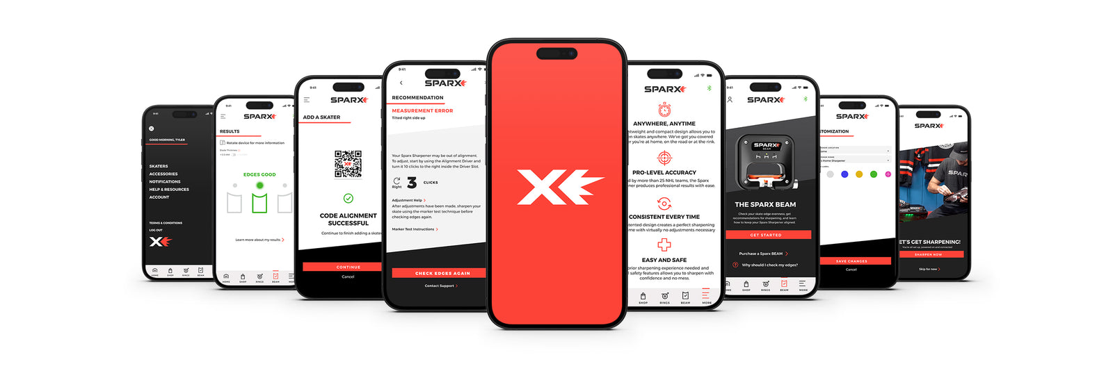 Sparx Hockey App | Track Everything for your Sharpener