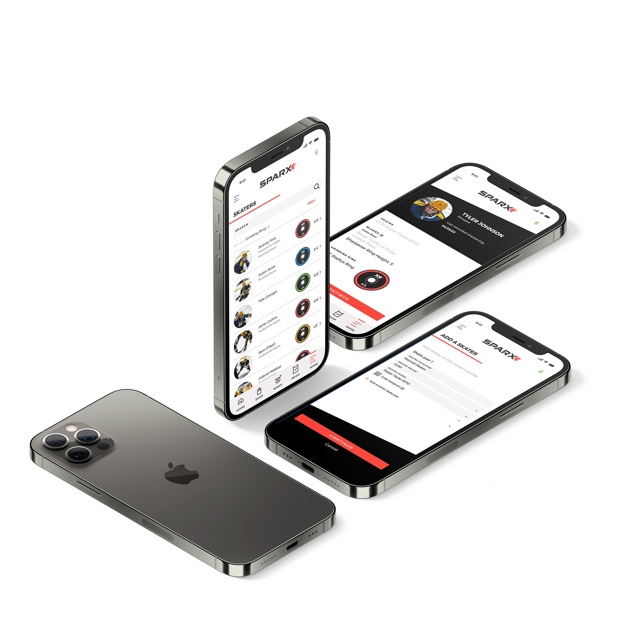 Sparx Hockey App | Track Everything for your Sharpener