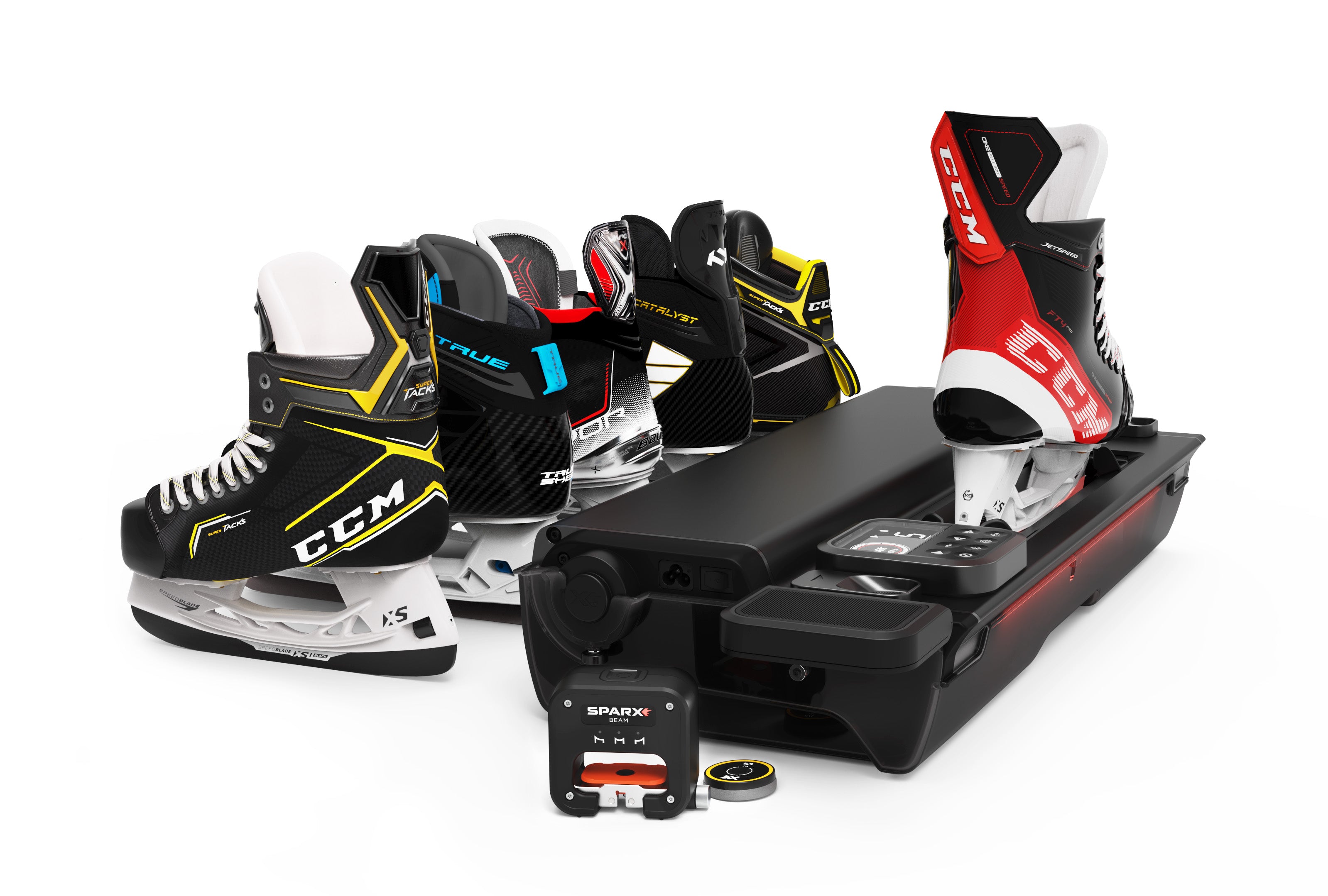 Sparx Hockey | Home Skate Sharpeners & Accessories